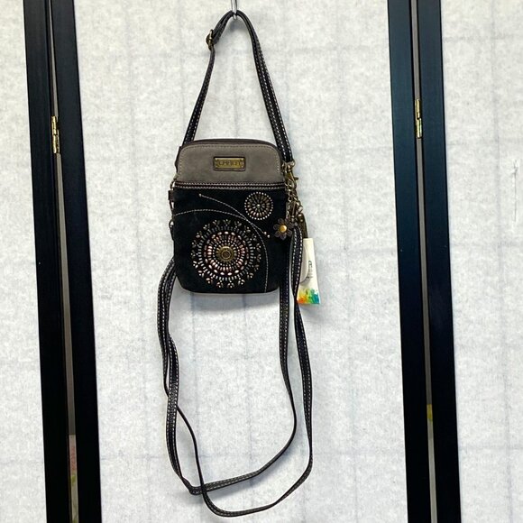 Chala | Bags | Chala Vegan Suede Mandala Stud Convertible 2 Strap Small ...